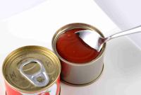 China Triple Concentrated Canned Tomato Paste 100g No Additives BRC HACCP for sale