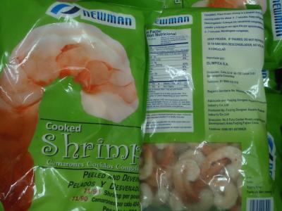 China Frozen Crystal Red Shrimp 31/40-71/90 Size Range in 10kg Bulk Packaging with BRC HACCP Certification for sale