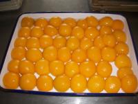 China Grade A Canned Peach Halves in Syrup 3.4-3.7 pH Value - 425g to 3000g Packaging Options for sale