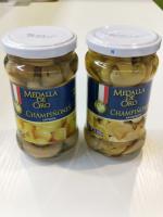 China Canned Champignon Mushrooms 200g Drained Weight with Easy Open Lid - 3 Year Shelf Life Food Grade for sale
