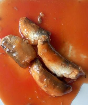 China Canned Sardine in Tomato Sauce 425g 3-5 Pieces High Protein Seafood for sale