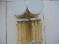 China Canned White Asparagus in Glass Jars 212ml to 1700ml with 2-3 Year Shelf Life and Low Sugar Fat Content for sale