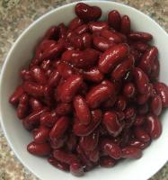 China Dark Red Canned Kidney Beans in Brine - 2500g Net Weight, 1500g Drained Weight for Salad Preparation for sale