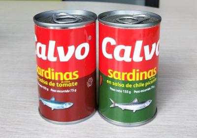 China Private Label Canned Sardines in Tomato Sauce Without Bones - 155g to 425g Net Weight Options with HACCP & BRC Certification for sale