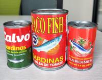 China Private Label Boneless Skinless Sardines 425g Canned in Oil Tomato Sauce Brine HACCP for sale