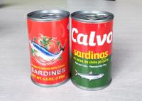 China Canned Sardine Tuna Mackerel in Tomato Sauce Oil Brine 155g 425g - HACCP BRC HALAL Certified for sale