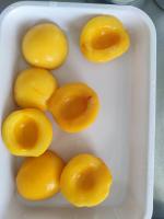 China Canned Yellow Peach in Syrup 1800g Drained Weight Private Label B2B Bulk for sale