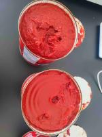 China Canned Tomato Paste 100% Fresh Tomato Bostwick 5-9cm 30sec BPA-Free 2 Year Shelf Life for sale