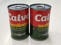 China 155g Tall Tin Spicy Canned Sardine in Tomato Sauce with Hot Chilli 50 Pieces per Case for sale