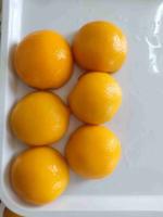 China Canned Yellow Peach 850g Tin Preserved in Syrup OEM Available BRC HACCP HALAL for sale