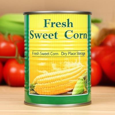 China Canned Sweet Corn 400g Premium Sweet Corn Kernels in Brine Ready to Eat Long Shelf Life for sale
