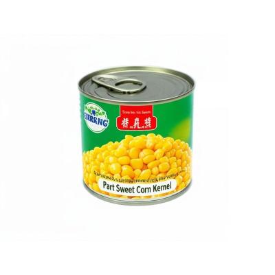China Canned Sweet Corn Kernel BRC HACCP HALAL IFS ISO Certified 1x20GP Minimum Order for sale