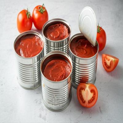 China Premium Canned Tomato Paste 2 Year Shelf Life No Additives Steaming Process for sale