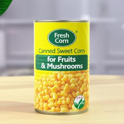 China USA Origin Canned Sweet Corn Whole Kernel 1800g Drained Weight Easy Open Lid for sale
