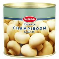 China Canned Whole Champignon Mushrooms 0.6-1.3% Salt Content for B2B Export for sale