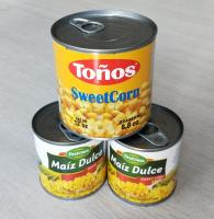 China Wholesale Canned Sweet Corn 340g Net Weight No Additive Natural Taste OEM for sale