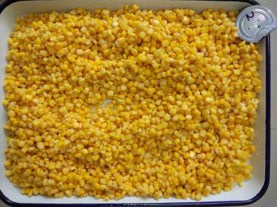 China A10 Large Tin 2840g Canned Sweet Corn Kernels with 1800g Drained Weight and 36-Month Shelf Life for sale