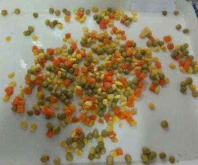 China HACCP Certified Canned Mixed Vegetables 425g with Green Peas, Sweet Corn & Carrots - Multiple Sizes Available for sale