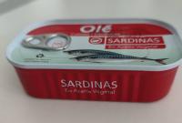 China 125g Canned Sardines in Soybean Oil - Commercial Sterility, 3 Year Shelf Life, Ready-to-Eat Fish Product for sale