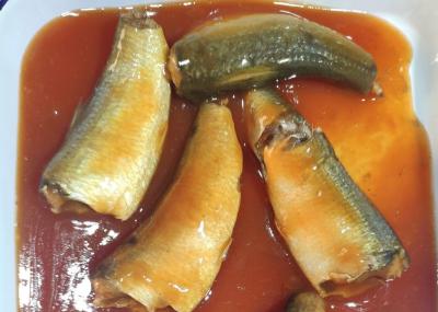 China Canned Sardine Fish 125g 24 Months Shelf Life Preserved Seafood Wholesale for sale