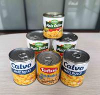 China Steamed Whole Kernel Sweet Corn Canned 400g 24 Cans per Case No Artificial Colors for sale