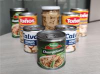 China 425g Canned Sliced Mushrooms No Impurity Typical Taste Brine Preserved B2B Wholesale for sale