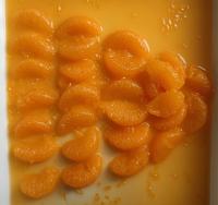 China Whole Segmented Mandarin Orange in Sugar Syrup with Sweet Concentrate 2500g Tin for sale