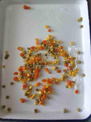 China HACCP Certified Canned Mixed Vegetables 567g with 7 Size Options from 184g to 2840g Net Weight for sale