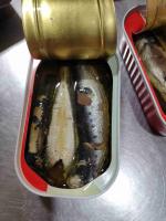 China Canned Sardine Fish Easy Open 125g Rich Omega-3 Preserved Sardines BRC HACCP for sale