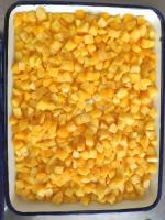 China Kosher Canned Yellow Peach Halves Diced Slices 2500g Bulk Industrial Export for sale