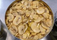 China HACCP Canned Champignon Mushroom Pieces 2840g In Brine Grade 1 for sale