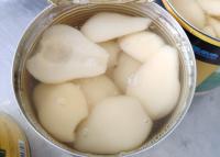 China BRC Certified Canned Bartlett Pears in Light Syrup - 820g × 12 Pack with 3-Year Shelf Life for sale