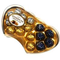 China T16 Double Heart Chocolate Gift Box 16pcs Heart Shaped 176g with 12-18 Month Shelf Life and OEM Customization for sale