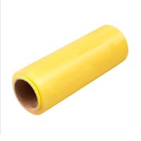 China Food Grade PVC Cling Film Jumbo Roll - 9-25mic Thickness, 200-600mm Width, 300-1500m Length for sale