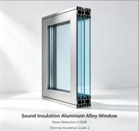 China Sound Insulation Aluminum Alloy Window for sale