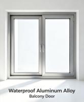China Waterproof Aluminum Alloy Balcony Door for sale