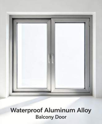 China Waterproof Aluminum Alloy Balcony Door for sale