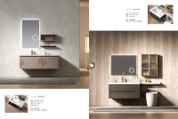 China Anti-Rust Stainless Steel Bathroom Storage Vanity for sale