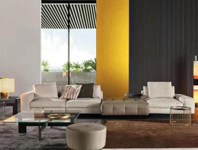 China Nordic Light Luxury Leather Sofa for sale