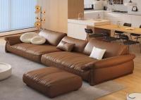 China L-Shaped Leather Corner Sofa for sale