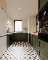 China Vintage French Style Customizable Kitchen Cabinet with Eco-Friendly Materials for sale