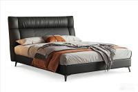 China High-End Cowhide Leather Bed for sale