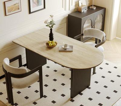 China Sintered Stone Top Luxury Dining Table for sale