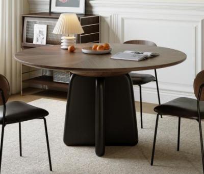 China Natural Solid Wood Farmhouse Dining Table for sale