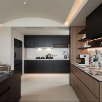 China Italian Minimalist Light Wood & Off-White Whole House Custom Cabinet for sale