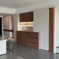 China Modern Minimalist Wood‑Grain Whole‑House Custom Cabinetry for sale