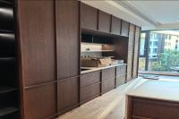 China Vintage Dark Wood Veneer Full House Custom Cabinetry, Kitchen & Wardrobe Integrated Storage System for sale