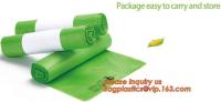 China Compostable Cornstarch Biodegradable Recycling Bags 100% Environment Friendly for sale