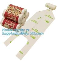 China 100% Biodegradable cornstarch popcorn bags, Compostable EPI 100% OXO Biodegradable Plastic Bags for sale
