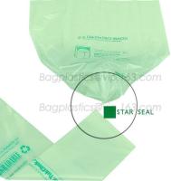 China Eco Friendly Bags For Food Packaging, grocery Food Packing Bag, t shirt Compostable plastic bag, Compostable eco zip bag for sale